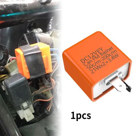 2PIN 12V TURN Signal Indicator Adjustable Speed Flasher Relay Blinker Universal 4 04 PicClick UK