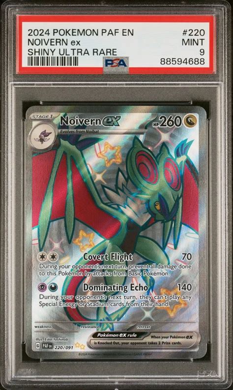 Noivern Ex Paldean Fates Shiny Ultra Rare Psa Price Guide Sports Card Investor