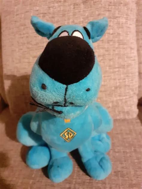 Scooby Doo Blue Soft Toy Hanna Barbera Plush 11 Limited Ed Free Post