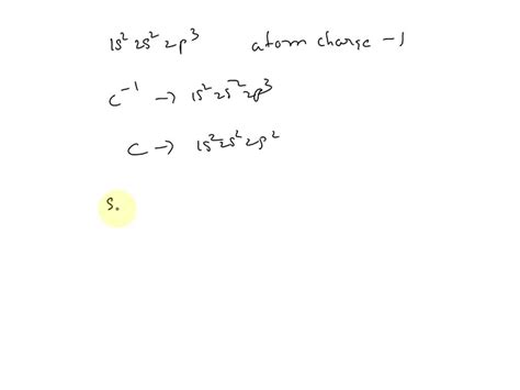 Solved An Atomic Anion With A Charge Of 2 Has The Following Electron