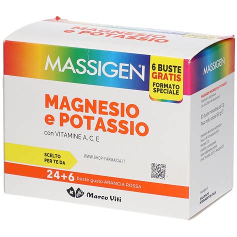 Massigen® Magnesio E Potassio 30 Pz Redcare