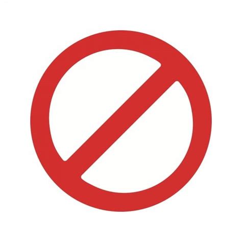 запрещенный вектор значок сигнала Png нет клипартов значки сигналов запрещено Png картинки и