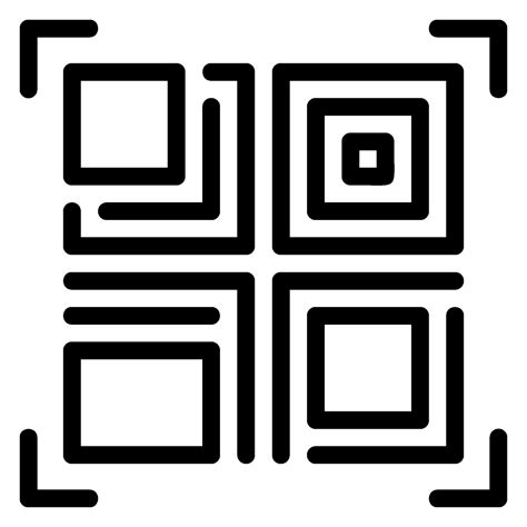 Qr Scan Line Icon 35907208 Vector Art At Vecteezy