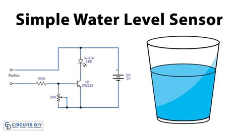 Simple Water Level Sensor Or Liquid Level Detector