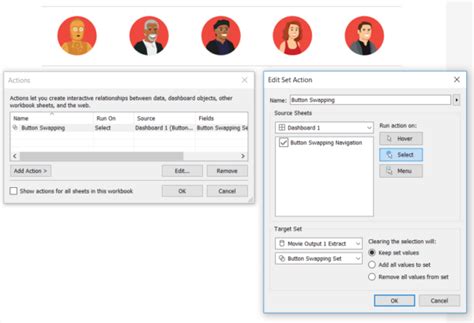 How To Do Button Swapping In Tableau