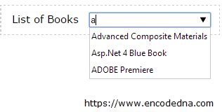 Add Autocomplete Feature With Html Datalist