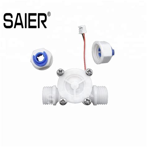 G14 04 23lmin Water Coffee Flow Hall Sensor Switch Meter Flowmeter Counter Sen Hz06b