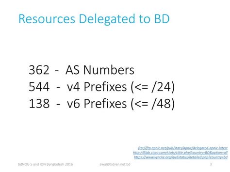 Case Study Of Bangladesh Ipv6 Deployment Ppt