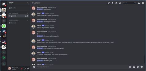Shreyanshi Bhatt On Linkedin Discord Bot Ai Python Chatgpt Api