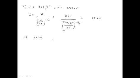 Solved Sail Area Displacement Ratio To Find The Sail Areadisplacement Ratio S First Find Y