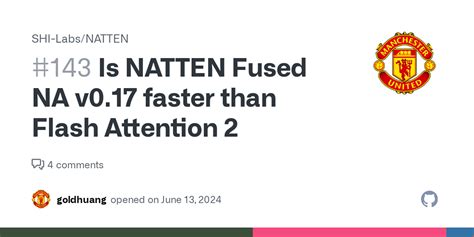 Is Natten Fused Na V017 Faster Than Flash Attention 2 · Issue 143