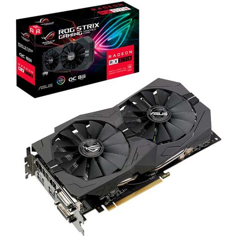 Placa De V Deo Asus Rog Strix Radeon Rx Oc Dual Gb Patoloco