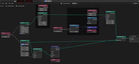 How To Deform Mesh Into Spiral With Geo Nodes Modeling Blender Artists Community