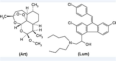 Structure Of β Artemether Art And Lumefantrine Lum Download Scientific Diagram