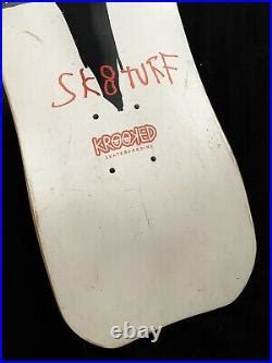 Rare Krooked Hosoi Gonz Collaboration Skateboard Deck Santa Cruz