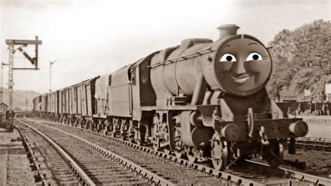 What If Henry The Green Engine Was An Lms 8f By Flyingfoxandbambi On Deviantart