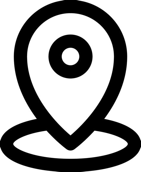 Navigation Pin Icon In Flat Style 24292700 Vector Art At Vecteezy