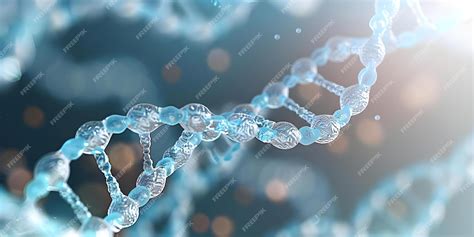 Visual Representation Of Dna Replication And Genetic Inheritance In