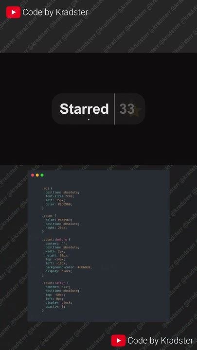 🔥 Animated Rating Button Smooth Css Hover Effect ⭐ Youtube