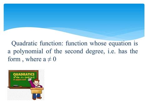 Quadratic Functions Ppt