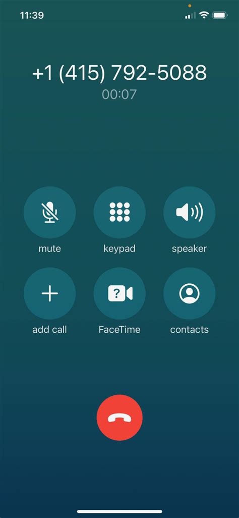 苹果 Ios 17 电话应用界面有变，挂断按钮移到了右下角 砍柴网