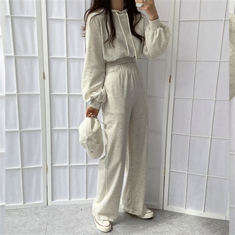 허리잘록핏보장 에브리데이 벌룬 크롭 후드티 6color 에이블리