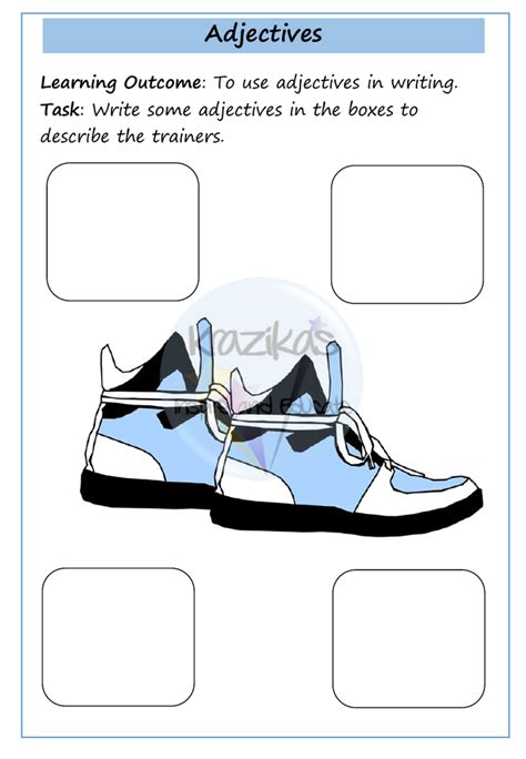 English Functional Skills Entry Level Writing Adjectives Inspire And Educate By Krazikas