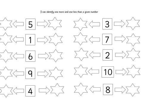 Identify One More Or One Less Than A Given Number Teaching Resources