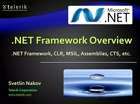 Ppt Net Framework Architecture Overview Powerpoint Presentation Free Download Id8815270