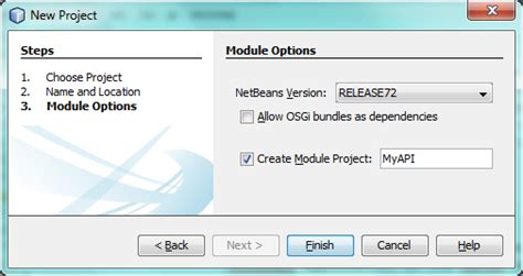 Netbeans Platform Selection Tutorial Using Maven
