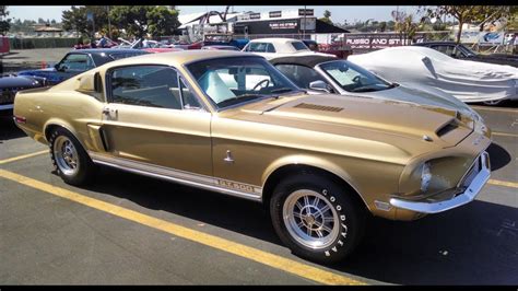 1968 Shelby Gt500 Gold Metallic At Russo And Steele Auction Newport