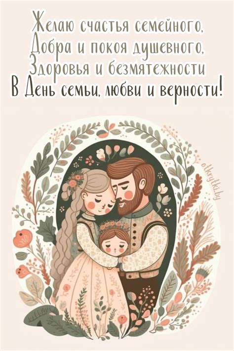 Авторские открытки и картинки с ДНЁМ СЕМЬИ с пожеланиями