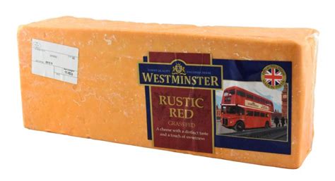Peacock Cheese Westminster Rustic Red