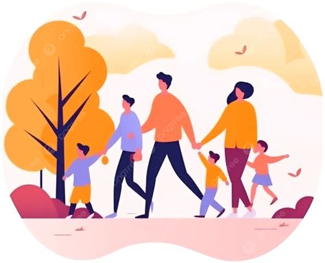 화목한 가족의 간단한 그림 국제 가족의 날 휴일 그림 일러스트레이터 Png 일러스트 및 이미지 에 대한 무료 다운로드 Pngtree