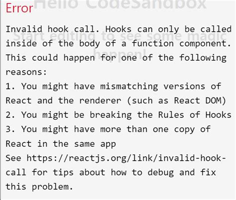 Typescript Error Ts2322 Invalid Hook Call