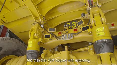 Launch Of The Cat® 797f Youtube