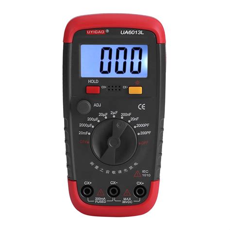 Digital Capacitance Meter Capacitor Pro Tester 01pf 20000uf With Lcd Backlight 1999 Display