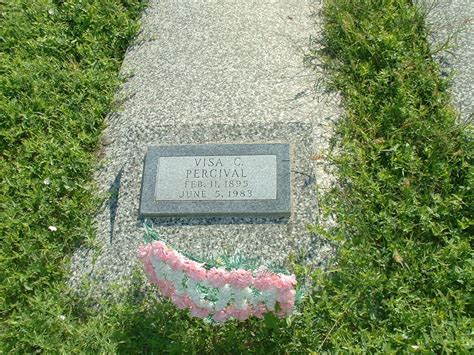 Lavisa Catherine Mcfall Percival 1895 1983 Find A Grave Memorial