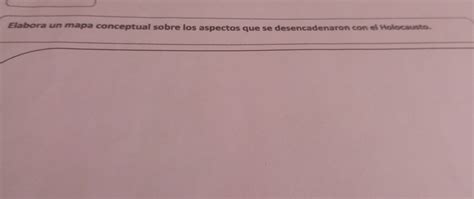Resueltoelabora Un Mapa Conceptual Sobre Los Aspectos Que Se