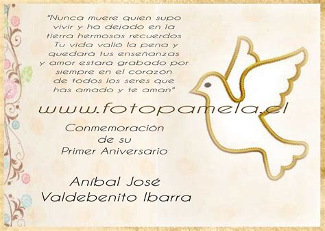 Oración De Aniversario Luctuoso Recuerdos Y Esperanza
