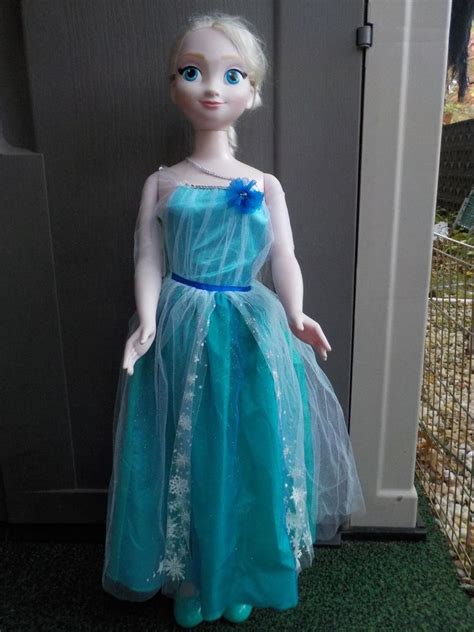 Elsa From Disney Movie Frozen My Size Doll 38 Inches Tall 1846865615