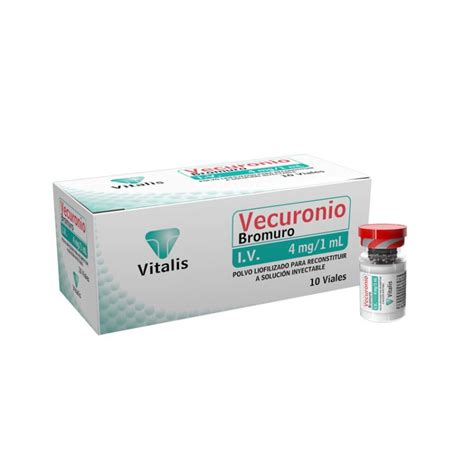 Vecuronio Bromuro 4 Mg1 Ml Vitalis