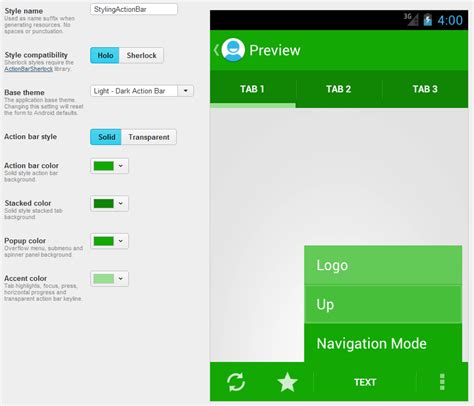 Styling The Actionbar Part 1 Styling Android