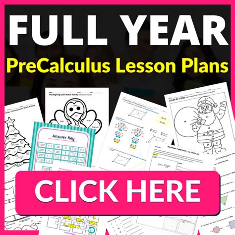 Pre Calculus Curriculum Map PreCalculusCoach Com