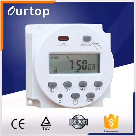 Cn Electrical Digital Programmable Timer V LCD Hours Timer Switch A Coowor Com