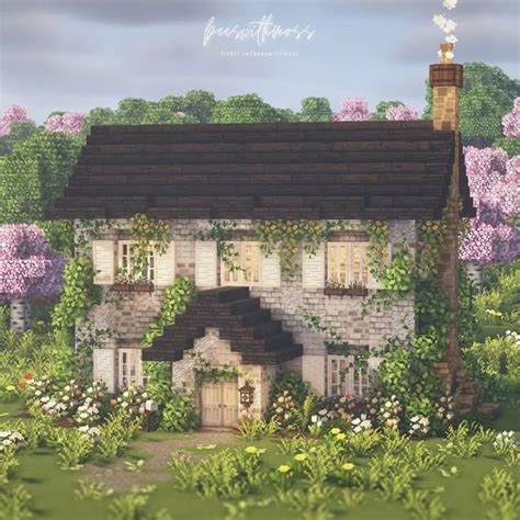 Minecraft Cottage Core Houses Minecraft Houses Cottagecore Backyard