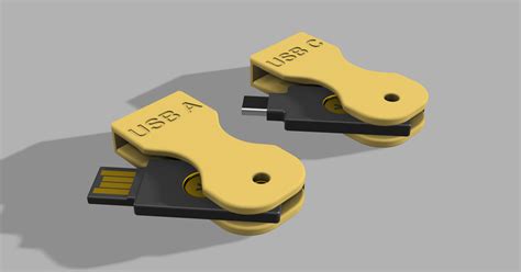 Yubico Yubikey 5 Series Case Cover For Usba And Usbc By Exmantion Download Free Stl Model