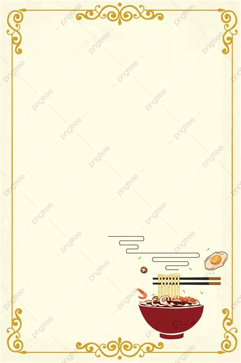 Catering Menu Background Material