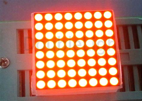 Multicolor Dot Matrix Alphanumeric Led Display 8 8 Module 64 Dots