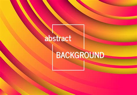 Trendy Geometric Orange Background With Abstract Circles Shapes Futuristic Dynamic Pattern